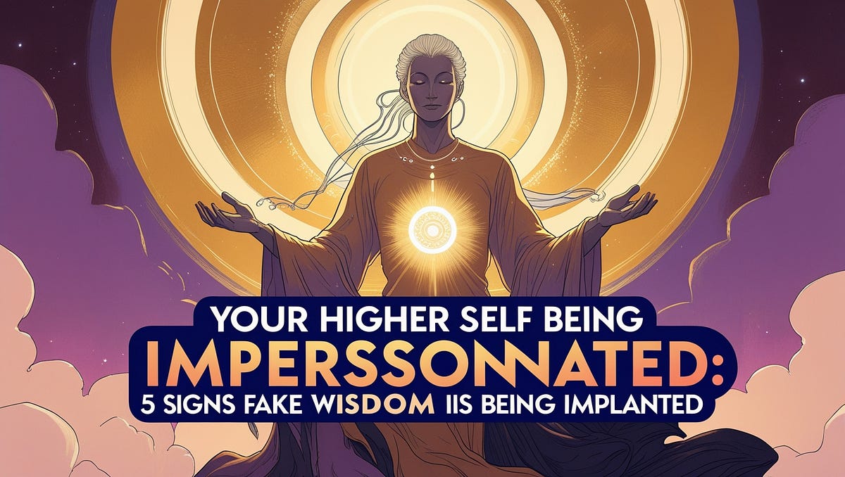Your Higher Self Is Being Impersonated: 5 Signs Fake Wisdom Is Being ...
