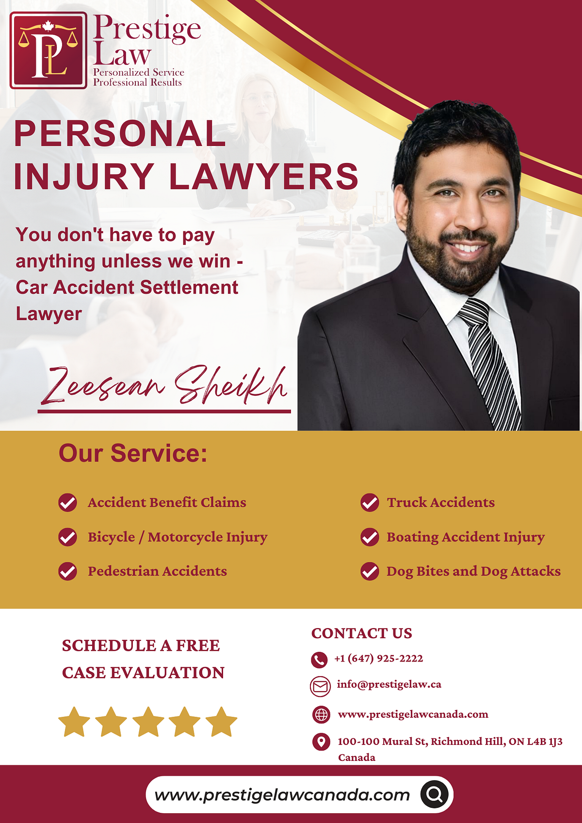 PRESTIGE LAW: Your Trusted Personal Injury Lawyers in GTA and Ontario ...