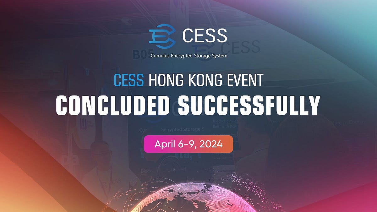 CESS Wraps Up a Journey in Hong Kong Web3 Festival, Next Stops — Japan and Dubai! | by Cumulus ...