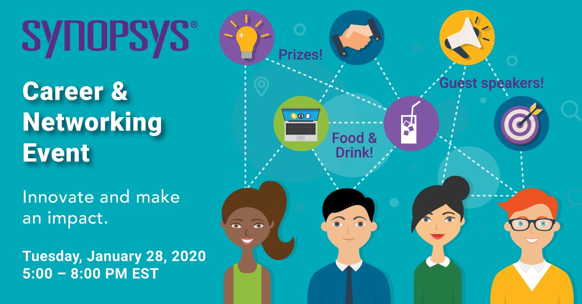 Synopsys Burlington Career & Networking Event — RSVP! | by Synopsys ...