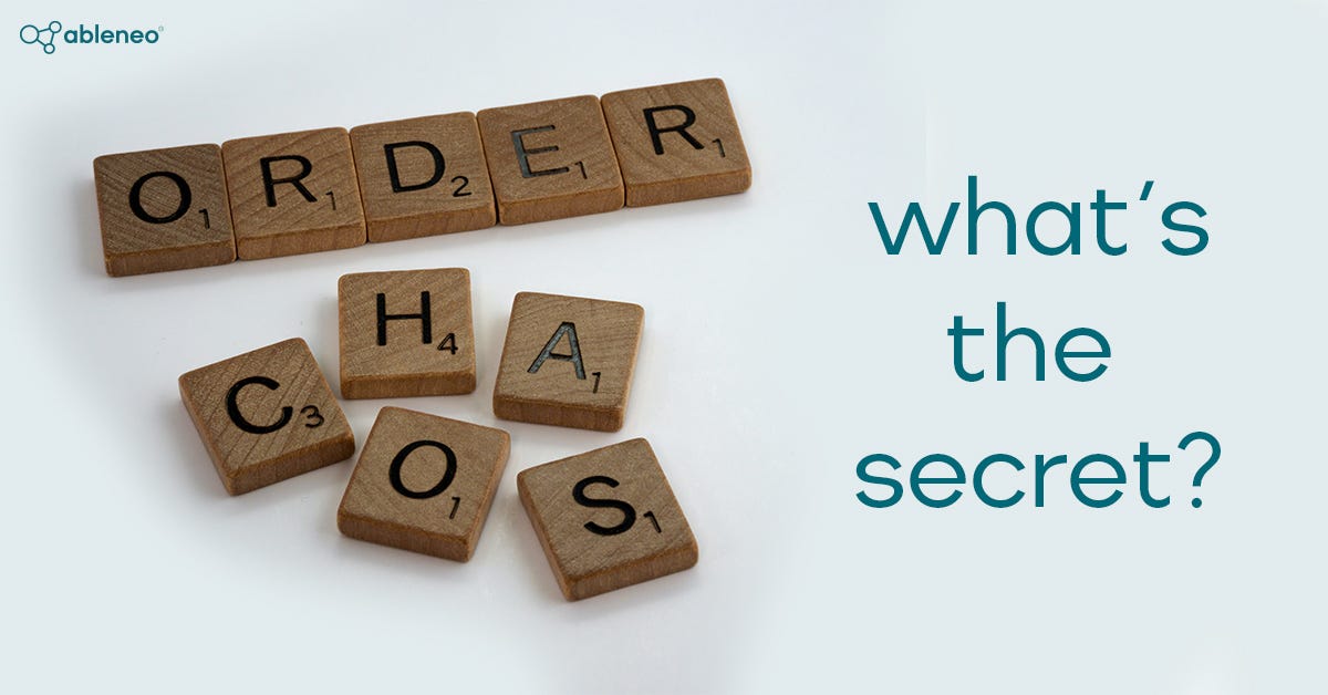 Bringing order to chaos, making a business run like a knife through ...