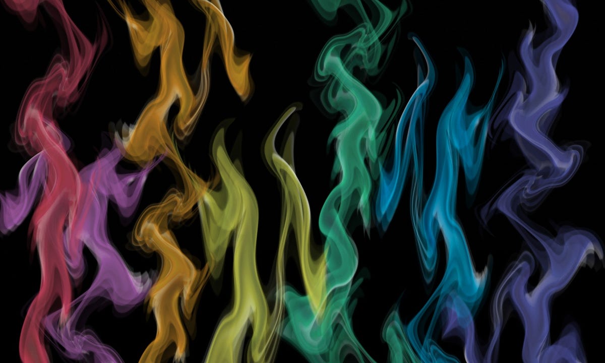 Flames of Many Colours. A Rainbow Explosion | by Esther Spurrill-Jones ...