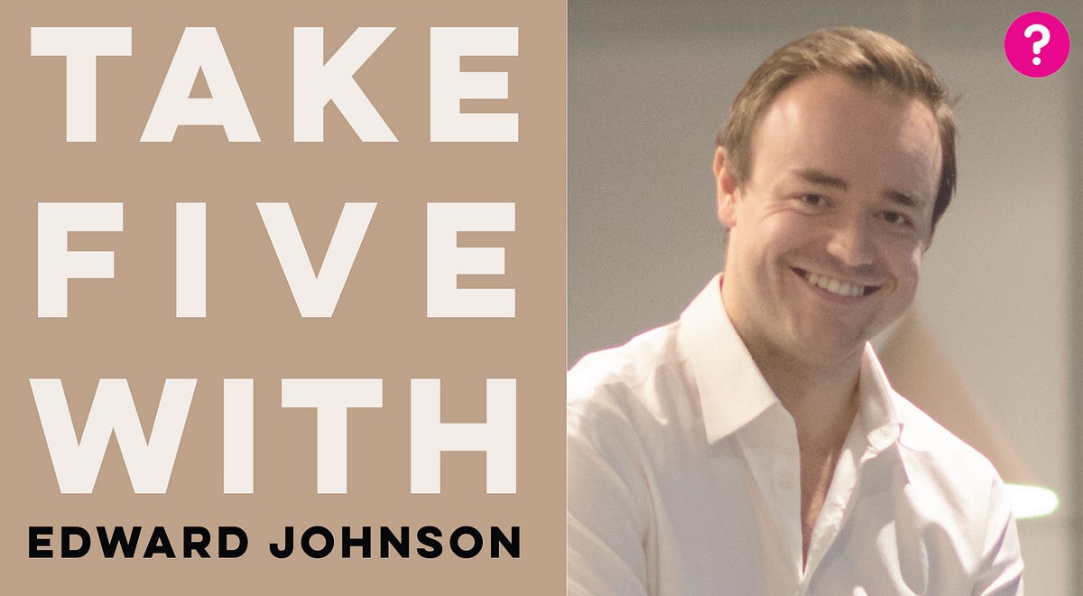 #TakeFiveWith Edward Johnson. Could you tell us about yourself and ...
