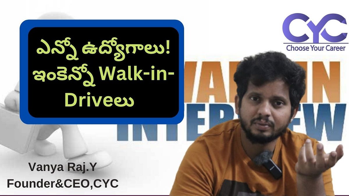 https://youtu.be/IOTE-INWywA - chooseyourcareer - Medium