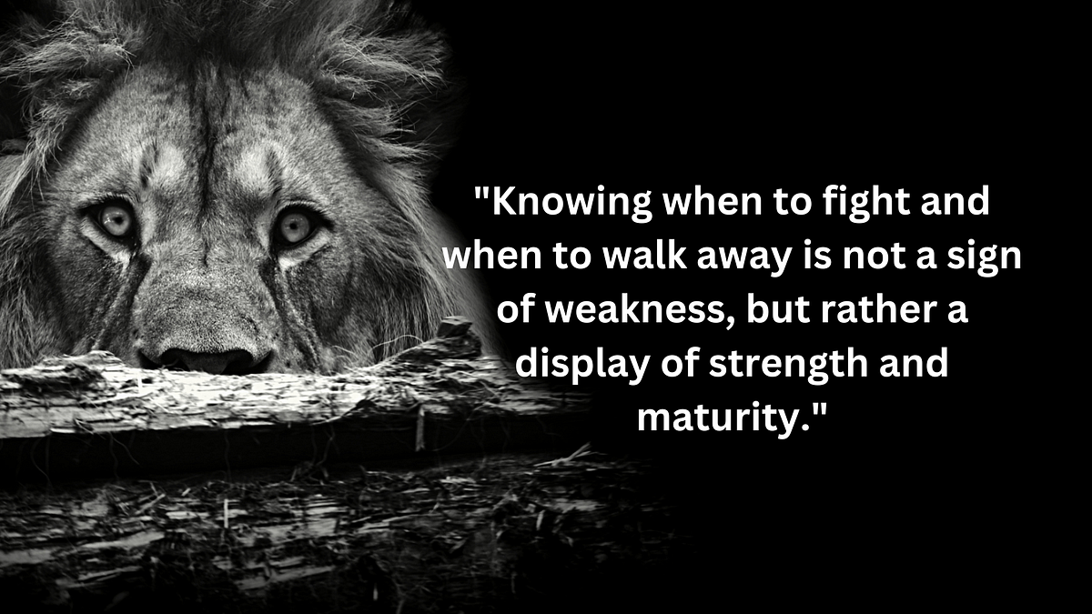 The Art of Knowing When to Fight: Three Ways to Become a Better Man ...