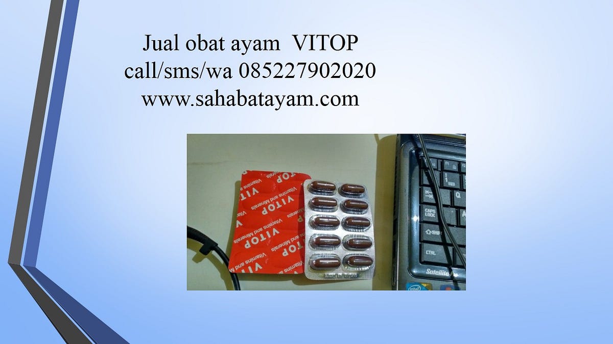 WA O85–227–9O2O2O Paling Ampuh Produsen Vitop Vitamin Ayam Cilacap | by ...