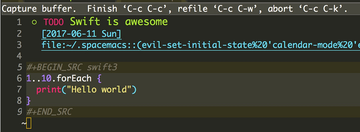Taking notes using Emacs org-mode | by Xinyu | Medium