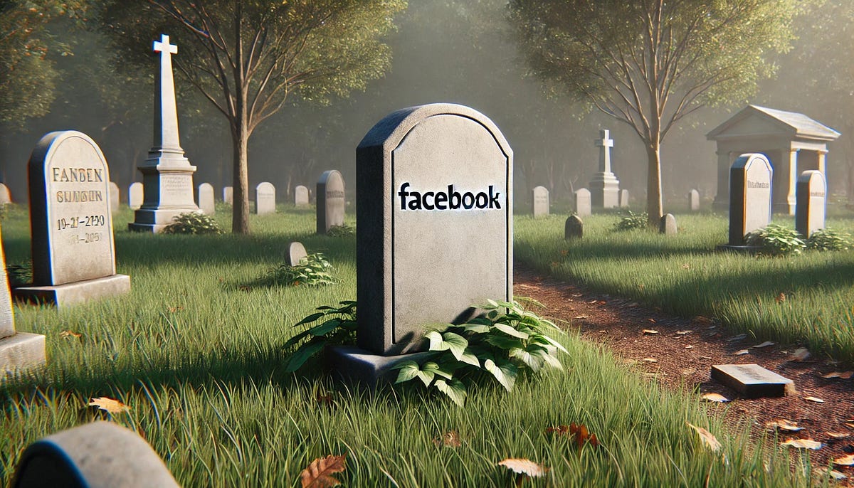 The Ultimate Demise of Facebook. A eulogy | by Brandon Ellrich | Funny ...