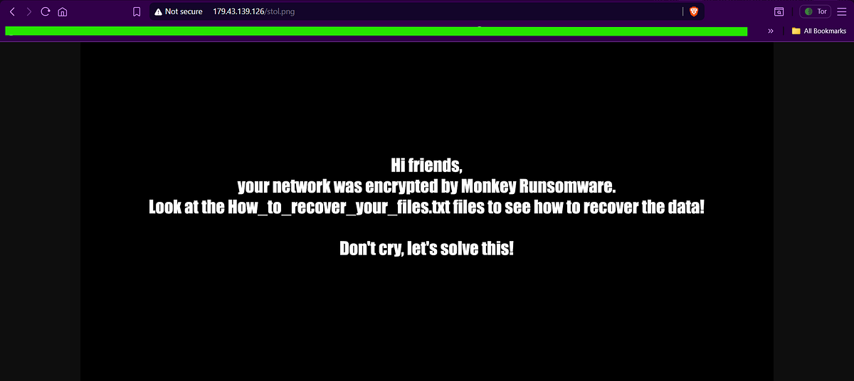 Monkey Ransomware Report. Overview | by M4lB3nder | Medium