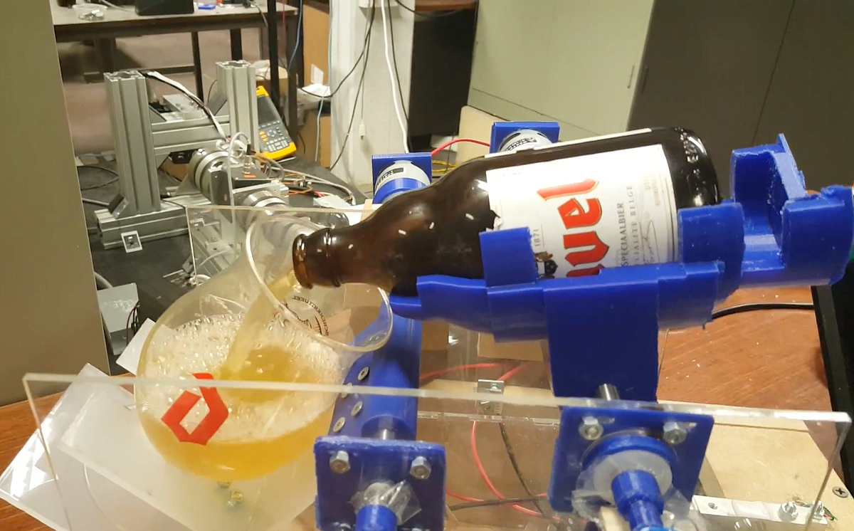 Robots Pour Your Beer Automatically | by Jeremy S. Cook | Medium