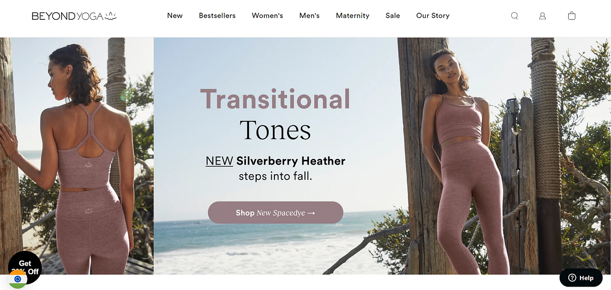 How to scrape data from Beyond Yoga using python | by Manisha Surada | Selenium-pro | Medium