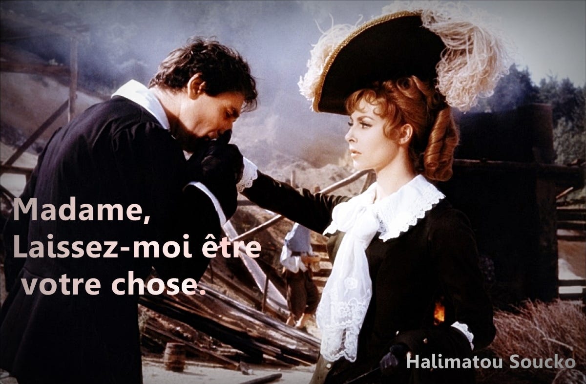 Madame, laissez-moi être votre chose. | by Halimatou Soucko | Medium