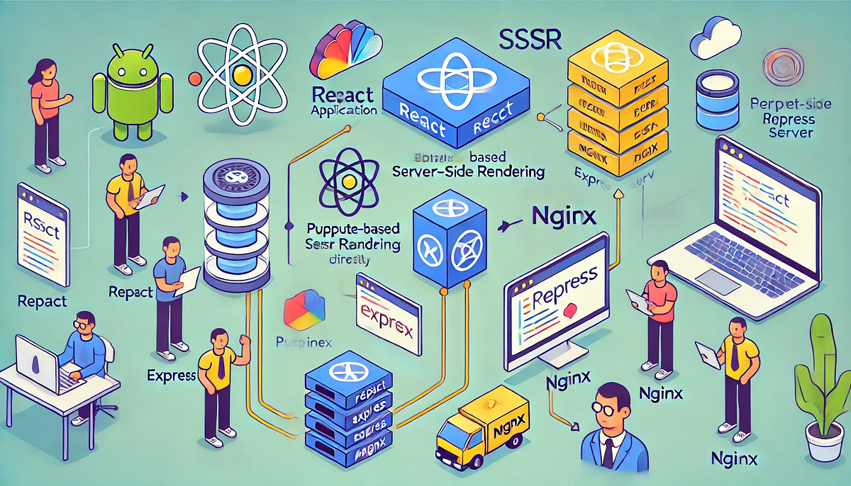 Achieving Server-Side Rendering (SSR) in a Vanilla React App Using Puppeteer | by Aman Jain | Medium