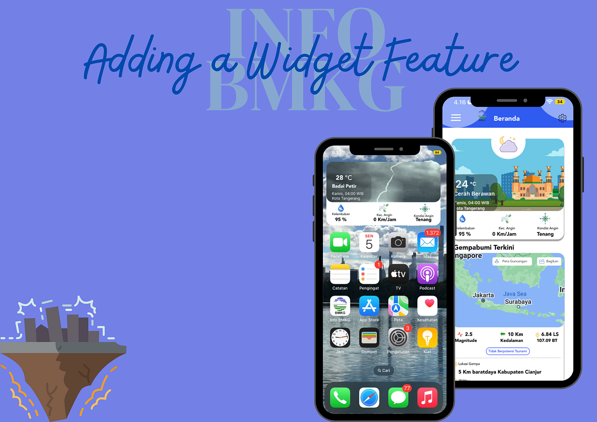 Adding a Widget Features — Info BMKG Application | by Shabila Ocktavia ...