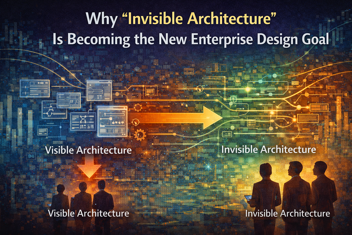 Why “Invisible Architecture” Is Becoming the New Enterprise Design Goal ...