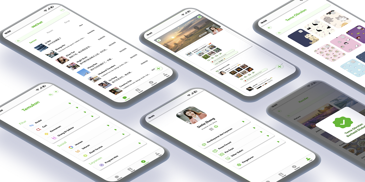 User Experience Research and Design: Redesign Aplikasi WeChat | by ...