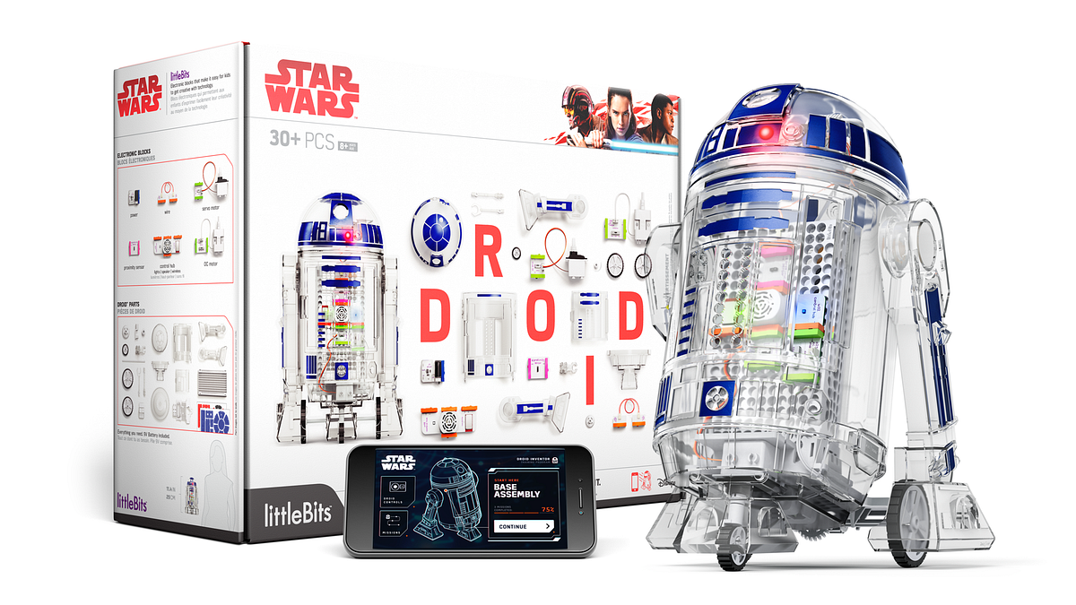 Kids can make their own R2-D2 with LittleBits Droid Inventor Kit | by ...
