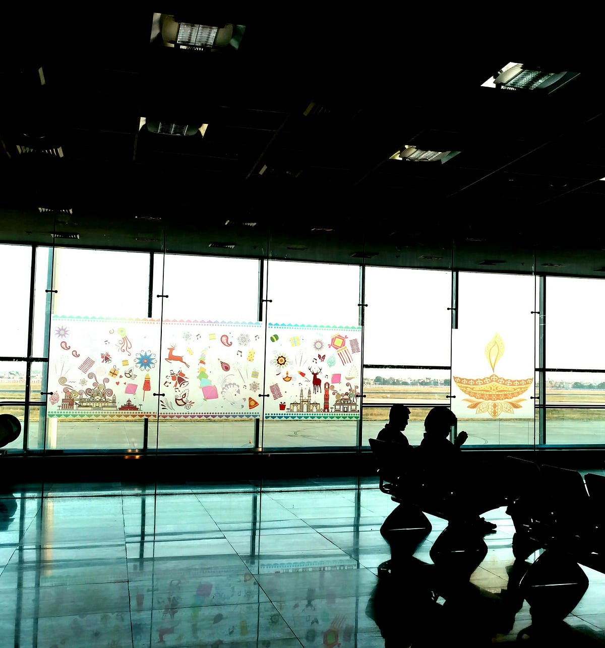 Strange places. Airports are strange places...you sit… | by Rupa Abdi | Medium