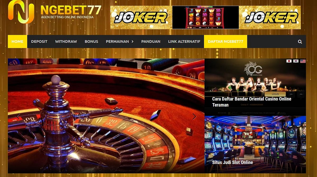 Cara Mendapatkan Jackpot Game Slot Joker388 Gaming | by natalia chen ...