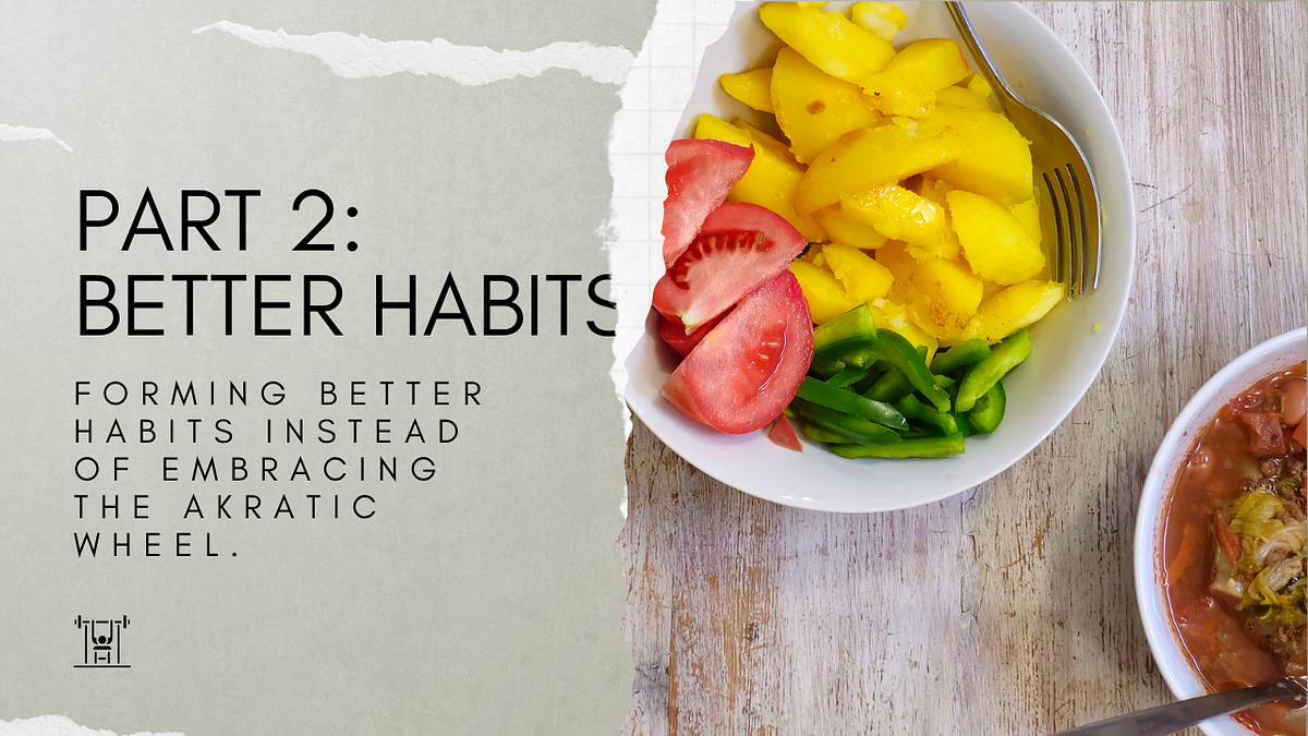 Better habits instead of akratic failure. ( Part two in my series ‘How ...