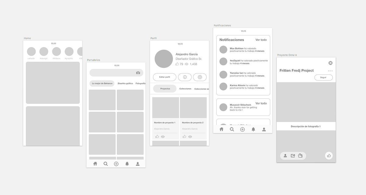Challenge 2: Wireframing. El desafío 2 del pre-work de Ironhack… | by ...