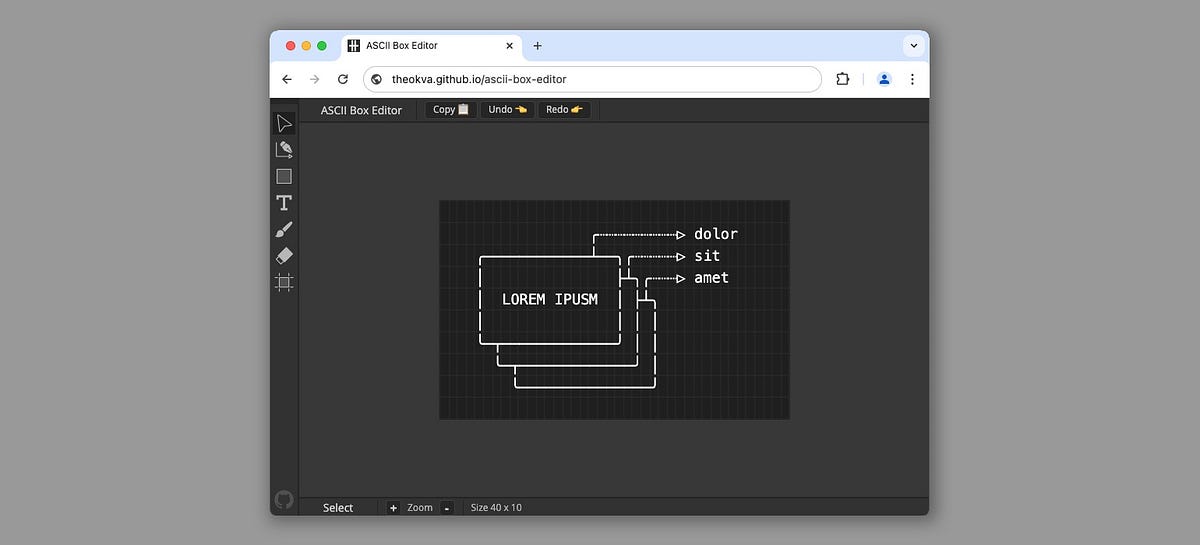 ASCII Box Editor: Crafting a complex web-app solution for a simple ...