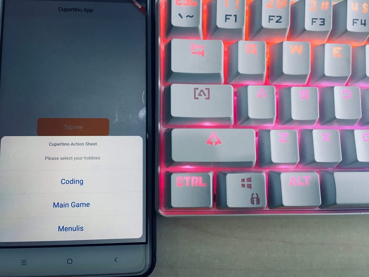 Flutter Cupertino App Flutter With Ios Style By Yudi Setiawan Nusanet Developers Medium