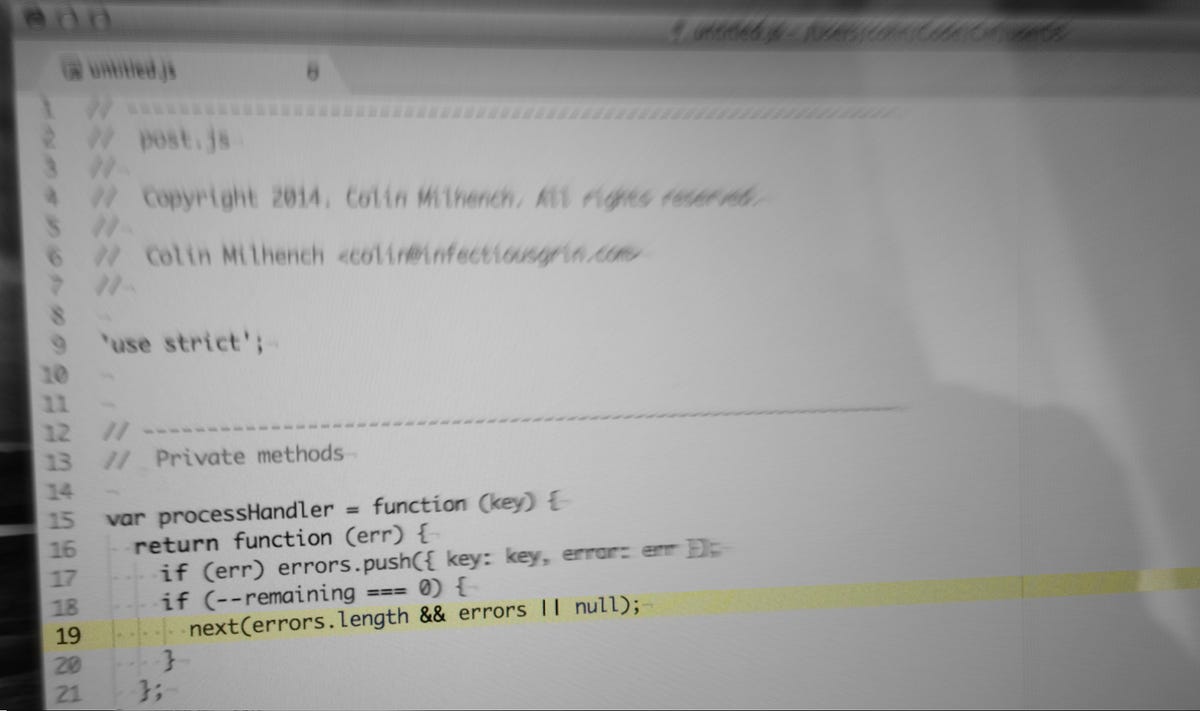 Javascript === ‘mint!’. tl;dr–next(errors.length && errors ||… | by ...