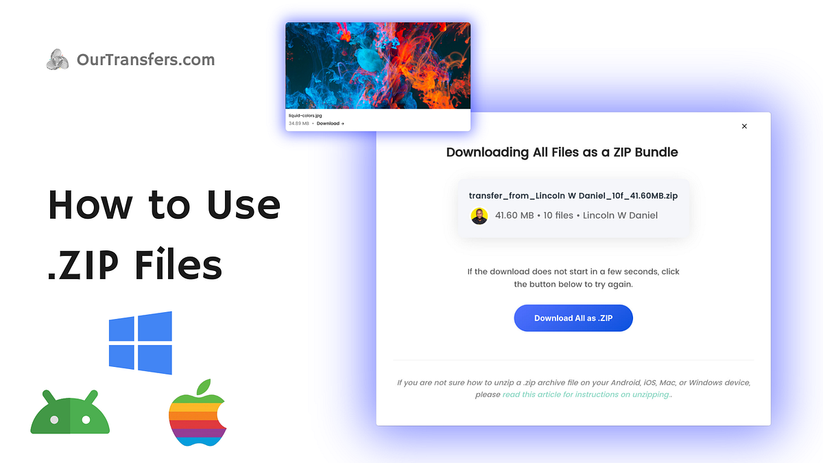 How to Unzip Files: Mac, iPhone, Android, Windows | by Lincoln W Daniel ...