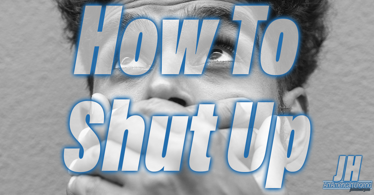 How To Shut Up | by John Henry | Medium | Medium