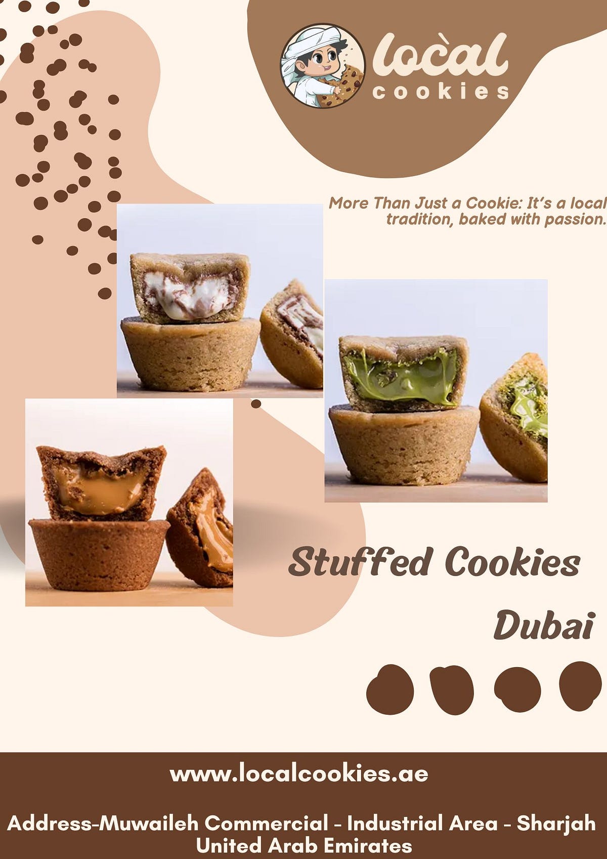 Heavenly Stuffed Cookies By Local cookies in Dubai - Local cookies in ...