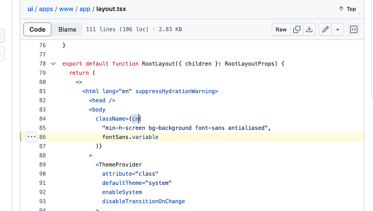 “cn” utility function in shadcn-ui/ui: | by Ramu Narasinga | Dev Genius