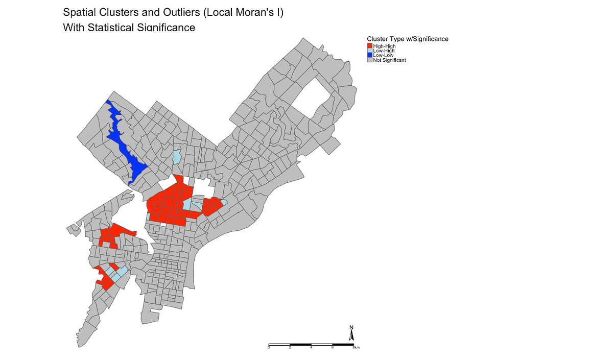 Hot Spots and Cold Spots of Criminal Homicides in Philadelphia, 2023 ...