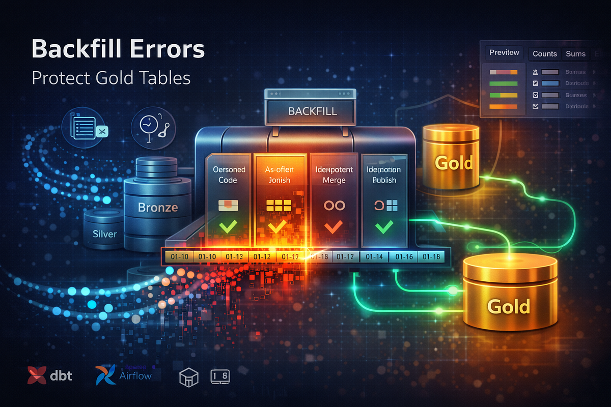 Backfills Broke My Gold Tables: 12 Costly Errors | by Quaxel | Feb ...