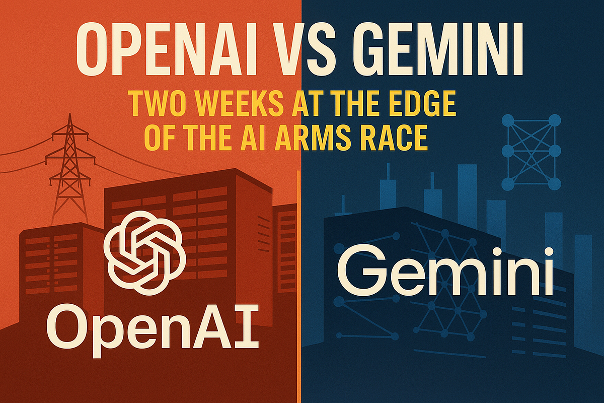 OpenAI vs Google: Two Weeks That Redefined the AI Arms Race | by Ilan ...