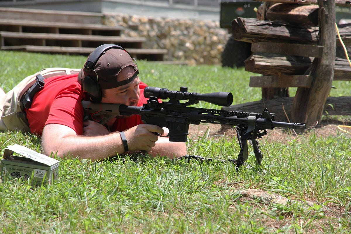 Becoming a better shooter. The first time I shot a gun was with my ...