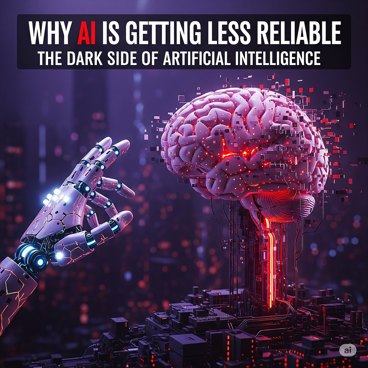 Why AI is Getting Less Reliable: The Dark Side of Artificial Intelligence | by Yatin | Long ...