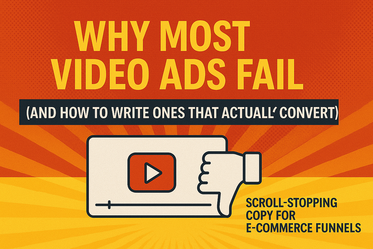 Why Most Video Ads Fail (And How to Write Ones That Convert) | by Yusuf ...