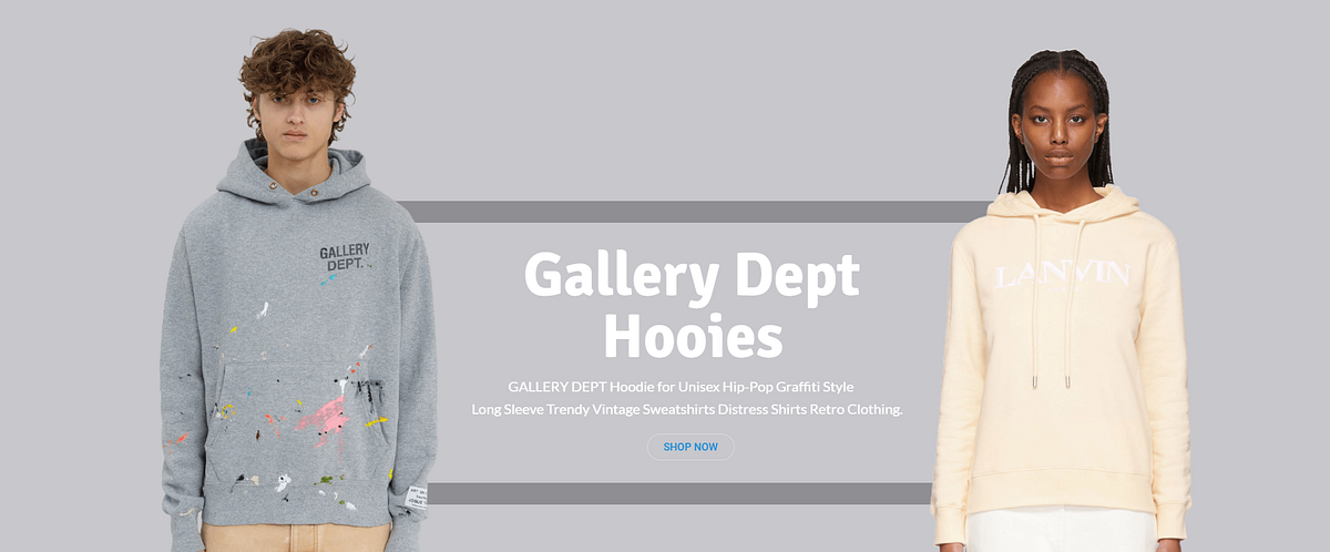 Gallery Dept. Clothing Brand. Art and design collective Gallery Dept ...