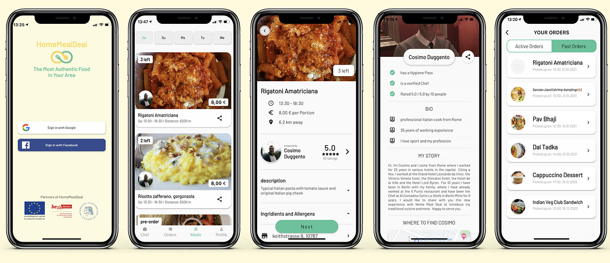 Buy and Sell homemade food in Berlin with this app in 2021 (Brief Story ...