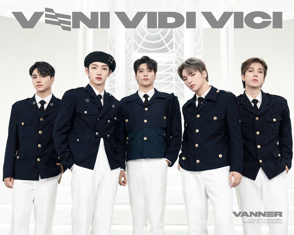 VANNER 배너 回歸專輯六首歌曲快評 1ST MINI ALBUM [VENI VIDI VICI] | by Amy Li ...