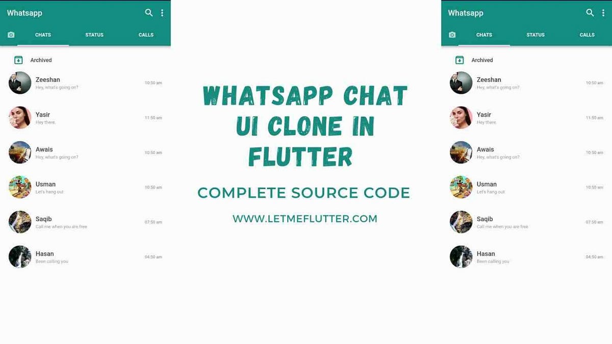 Beautiful Whatsapp Chat Screen Ui In Flutter By Zeeshan Ali Medium