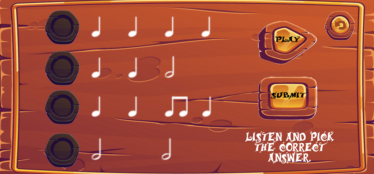 Day 189: UI Music Game (part 2). Objective: to create the first game in ...