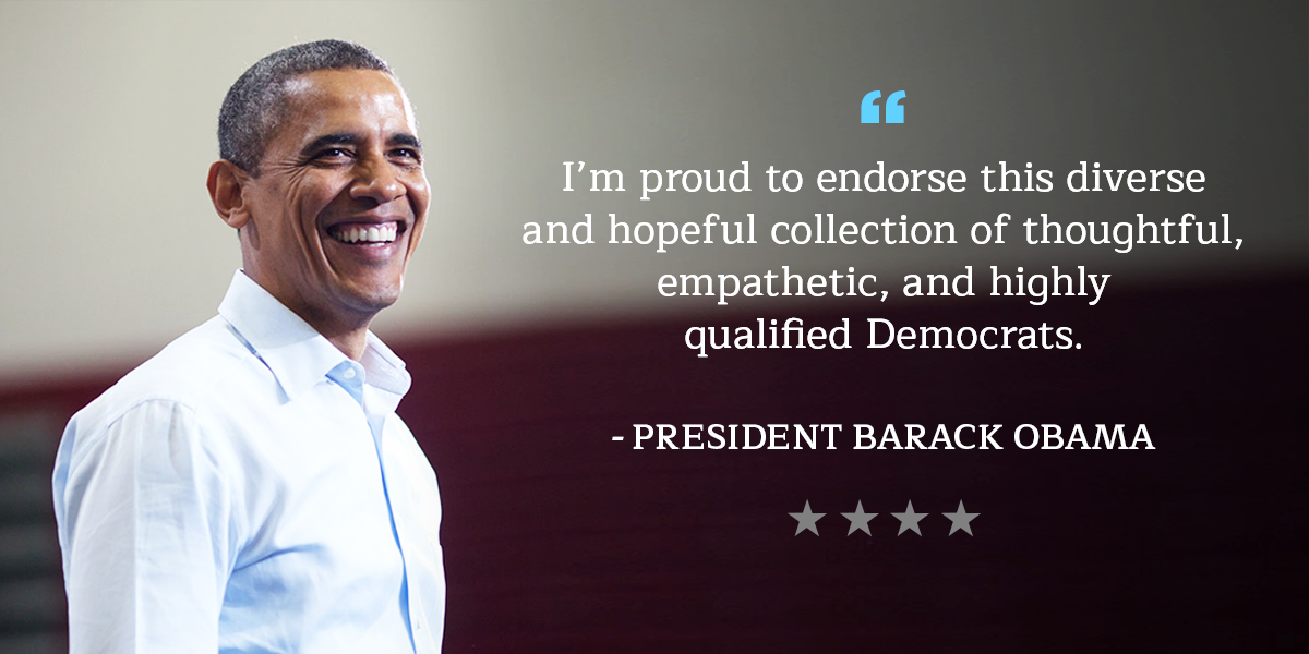 First Wave of 2020 Endorsements. I’m proud to endorse this diverse and ...