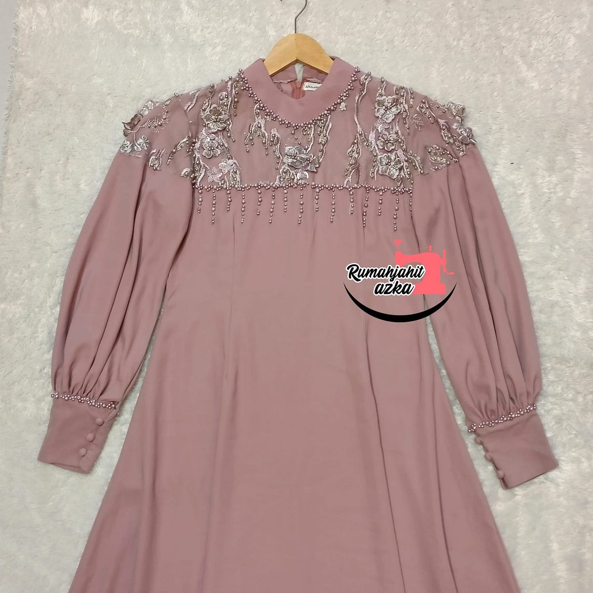 THE BEST! Payet Gamis, Hijab, Instan, Jilbab, Jadi, Gamis Payet by ...