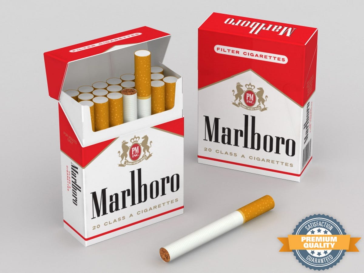 One Marlboro Cigarette