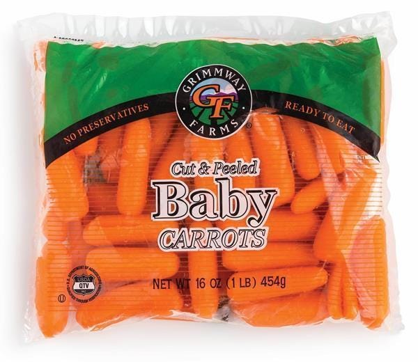 Packaged Baby Carrots