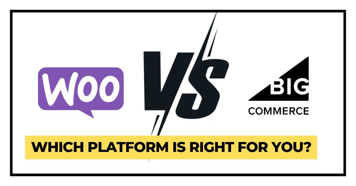 WooCommerce vs BigCommerce: Which E-Commerce Platform is Right for You? | by Carlos Rowell | Aug ...