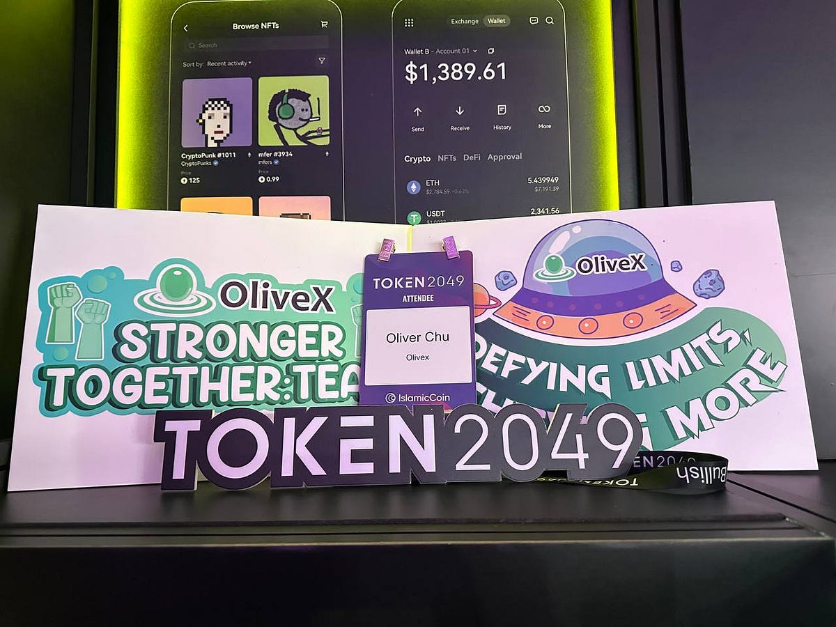 Olivex unveils the future at Token2049 conference, announcing Q4 release of Olivex 2.0 plan | by ...