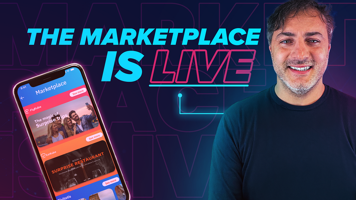 The Marketplace is now LIVE!. Today marks a historic moment in the ...